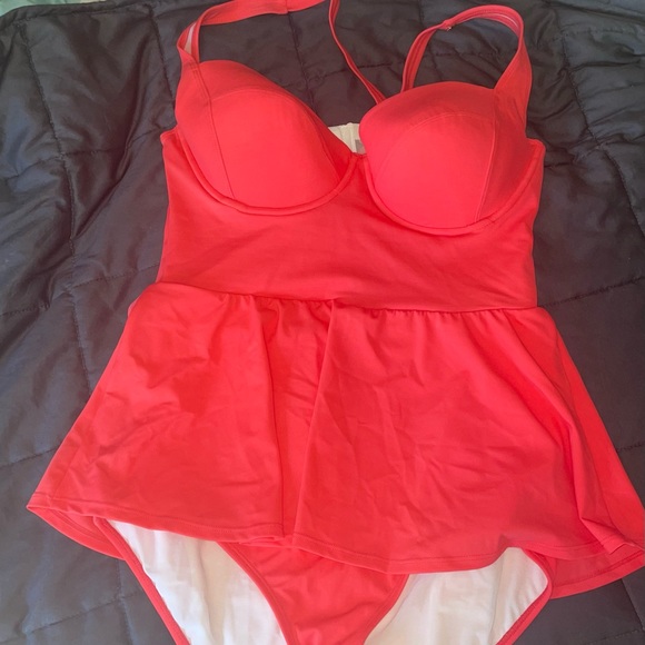 torrid | Swim | One Piece Neon Pink Bathing Suit | Poshmark